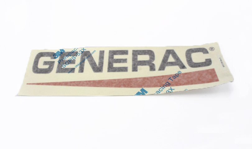 Generac Generator Part - 0H2159A - DECAL LOGO G26 09 385MM – Gen-parts.com