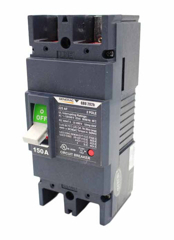 Generac Generator Part - 0K0971 - CB 150A 2POLE 240V 225AF – Gen-parts.com